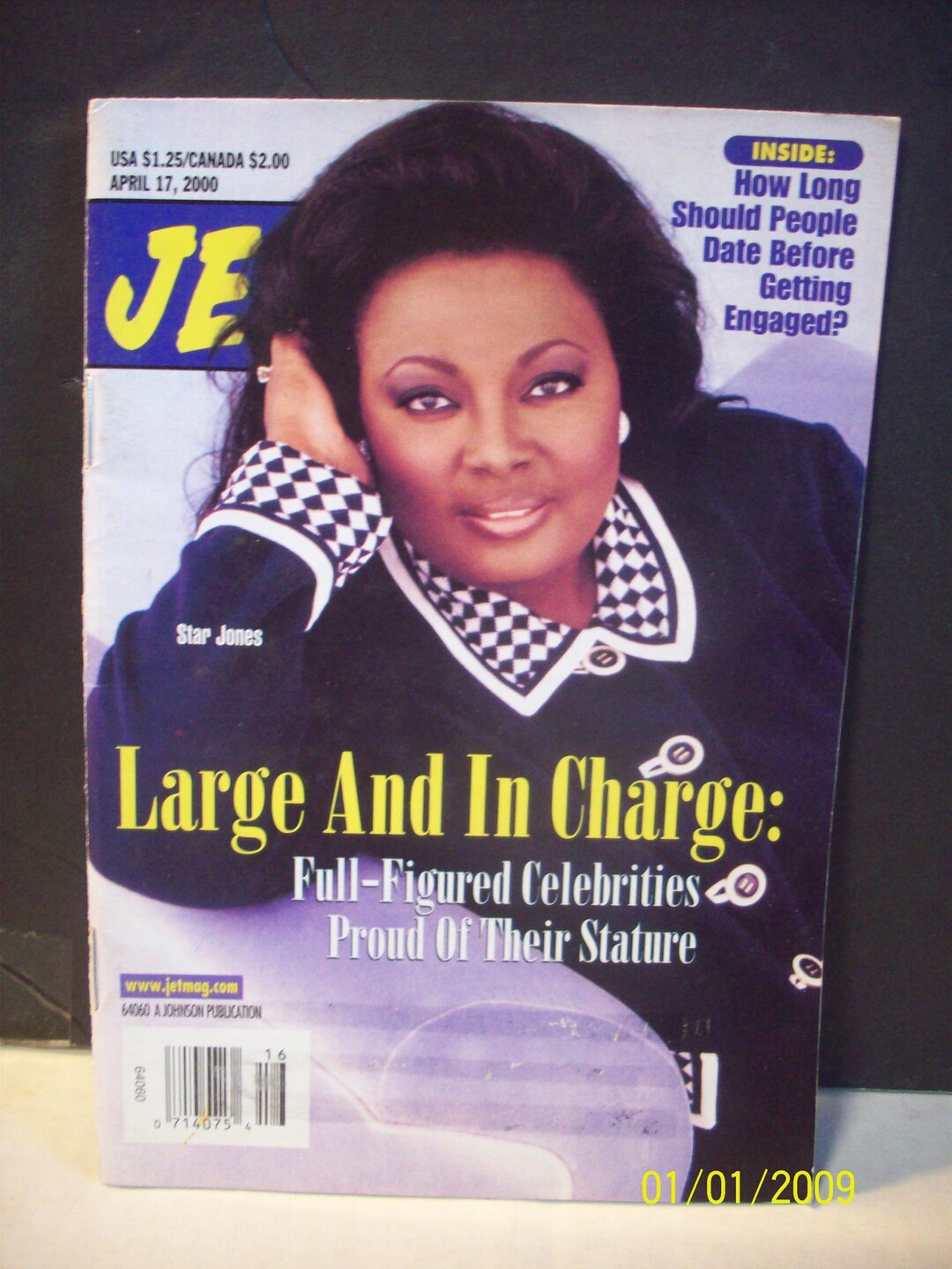 Star Jones Jet Magazine April 17, 2000 Vintage African American ...