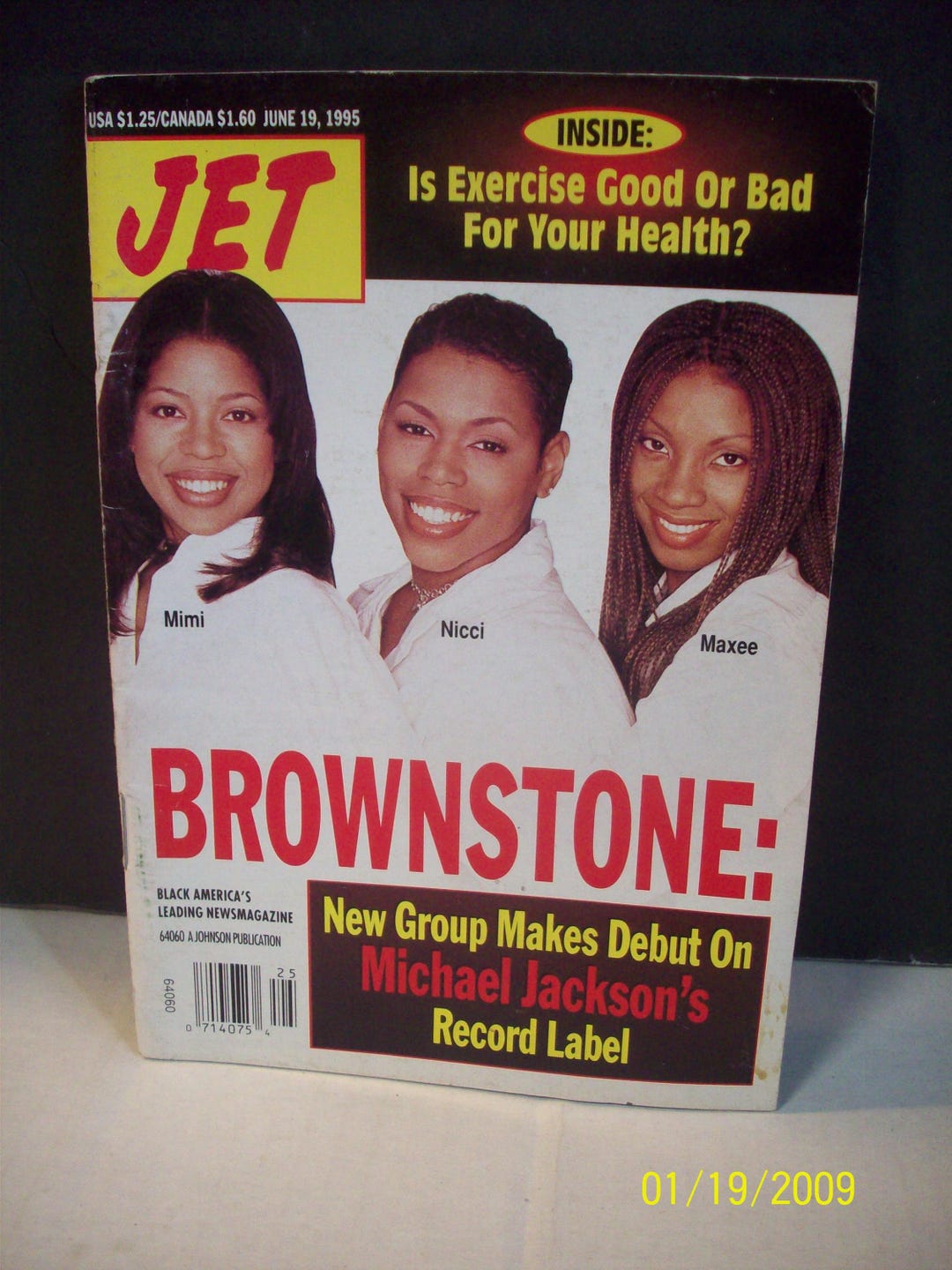 Brownstone Hot New Female Group Jet Magazine June 19,1995 Vintage ...