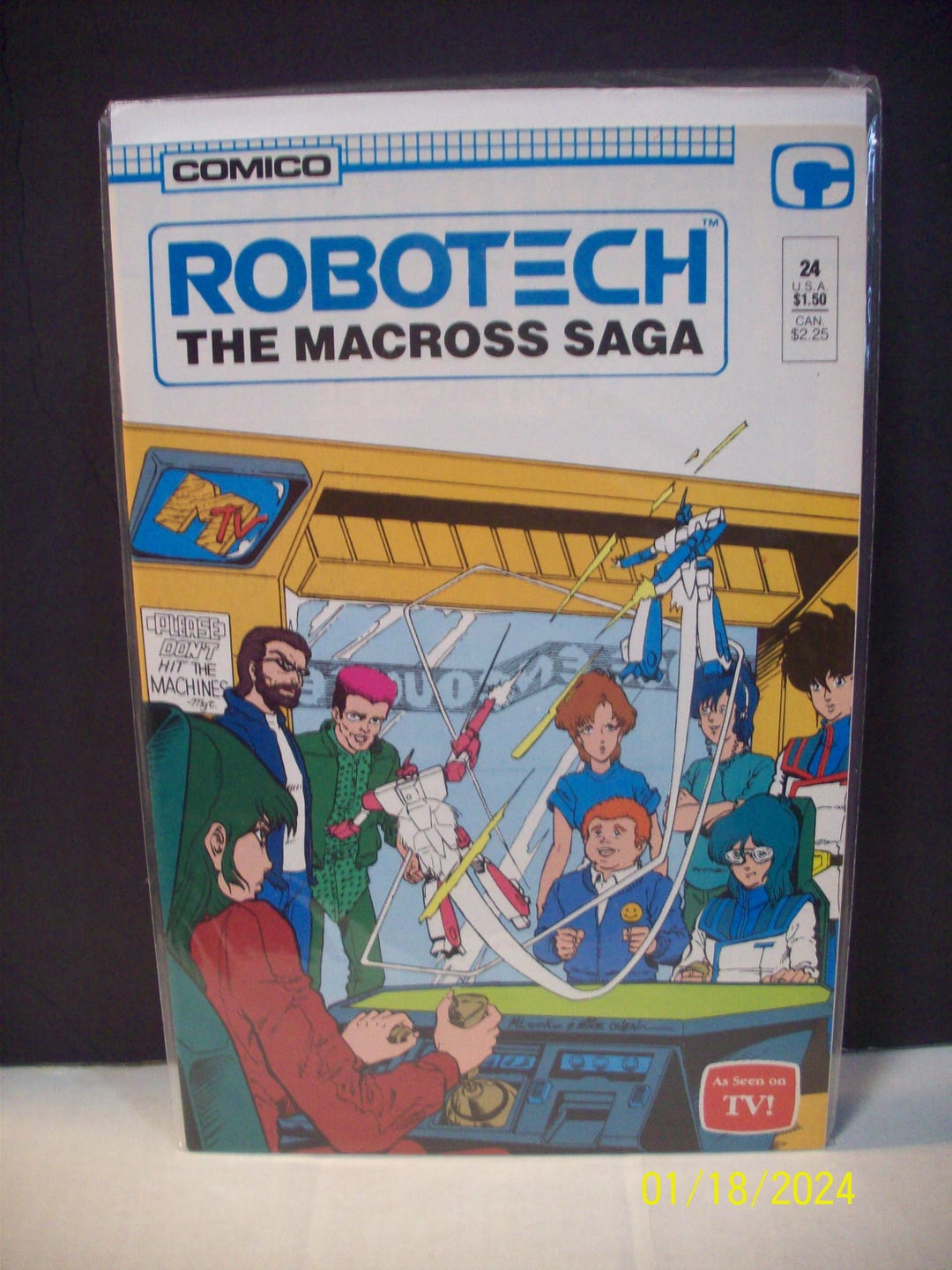 Manga Comics Robotech the Macross Saga #24 Flying Mini Robots VF Cond ...