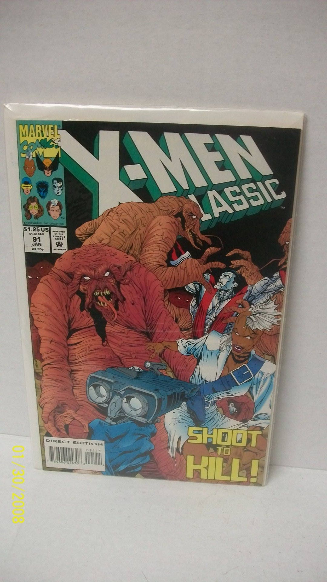 X-men Classic 91 Dire Wraith Aliens From Rom Spaceknight Vs X-men 1994 ...