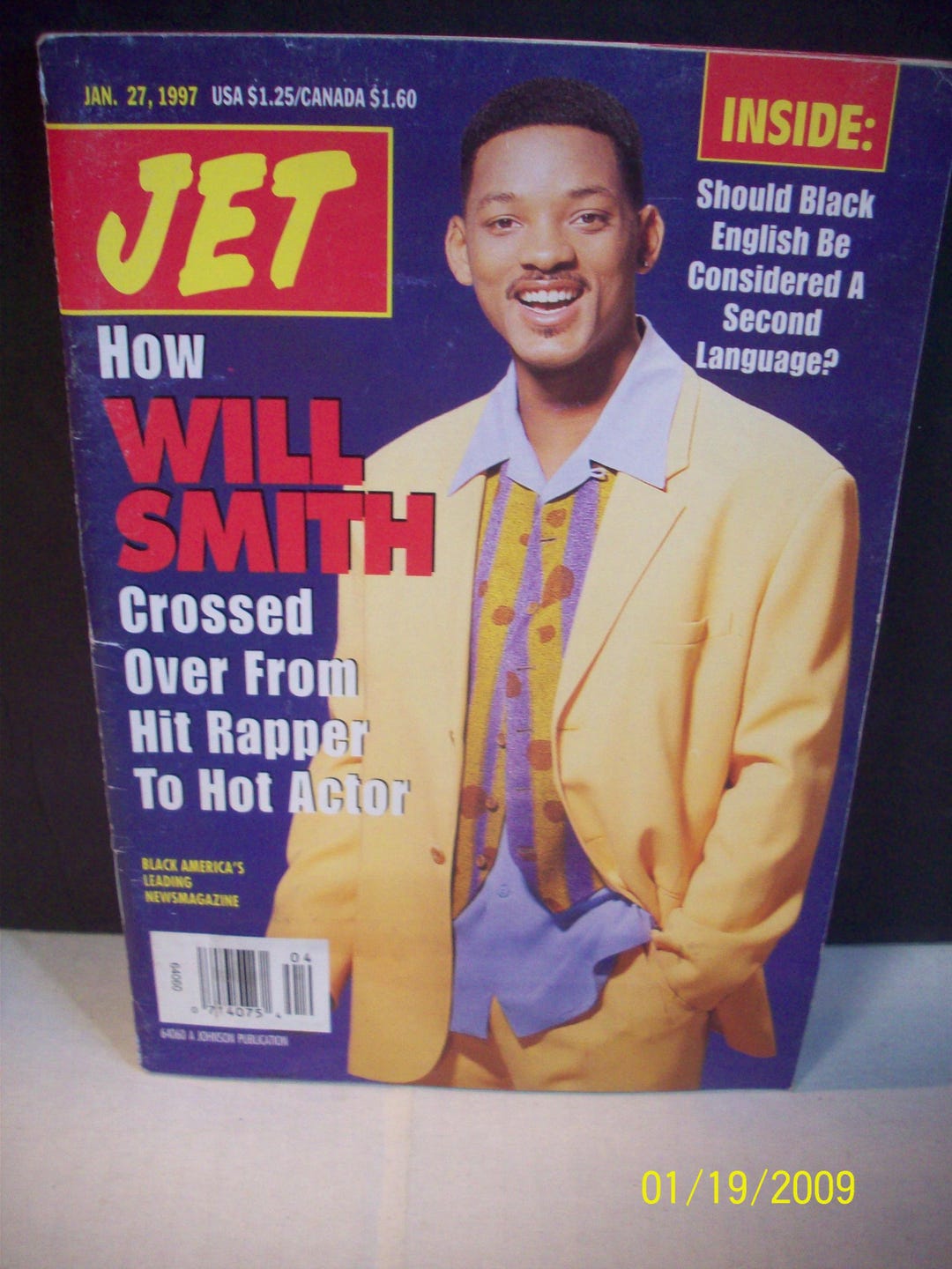 Will Smith Jet Magazine Jan 27,1997 Vintage African American Magazine ...