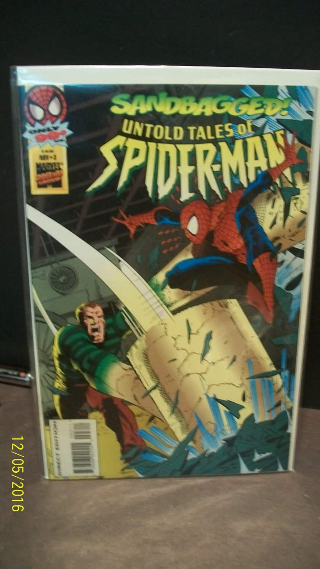 Spider-man Untold Tales of 3 Sandman, Betty Brant, Flash Thompson VF-NM ...