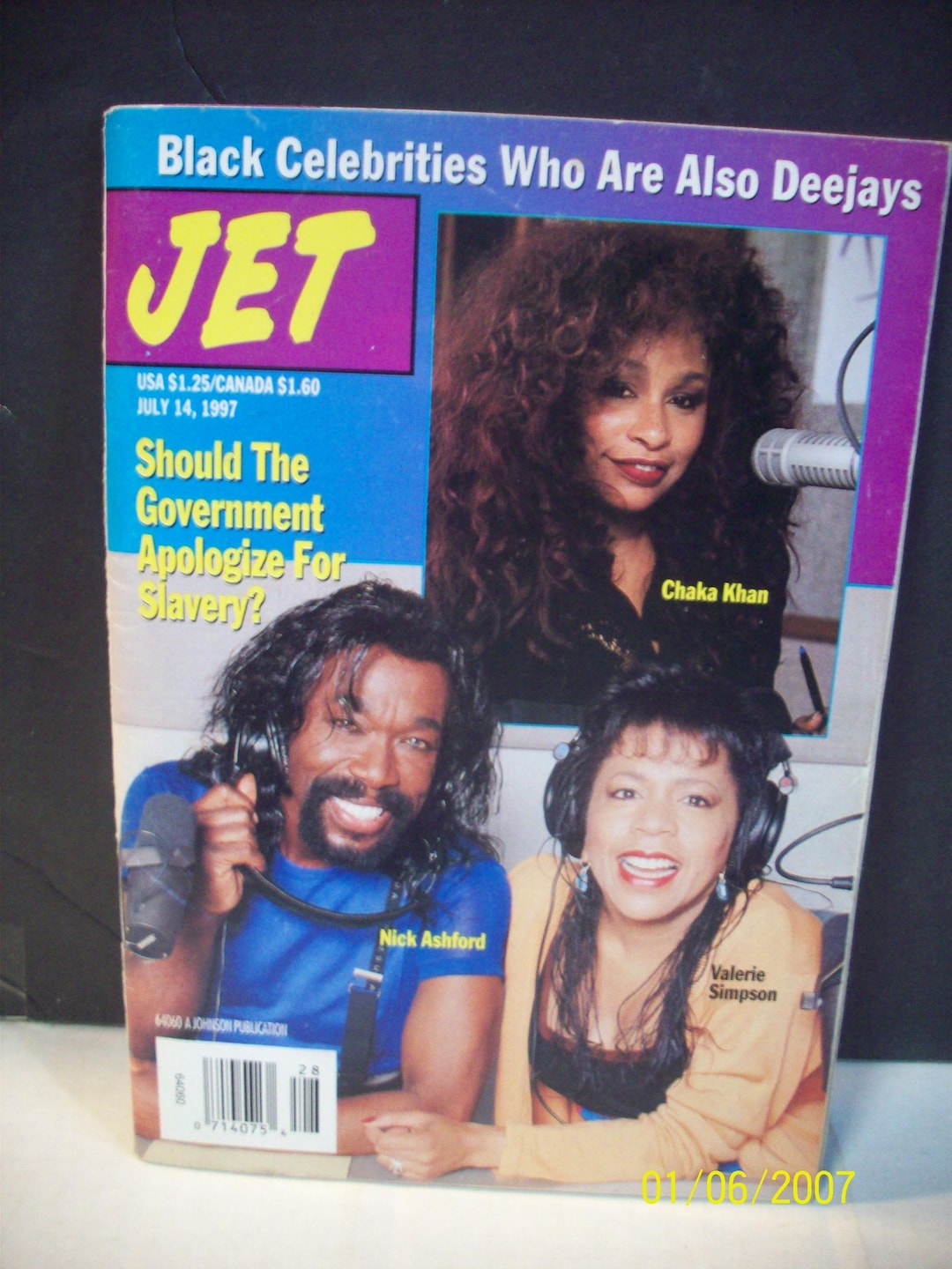 Chaka Khan, Ashford and Simpson Jet Magazine July 14,1997 Vintage ...