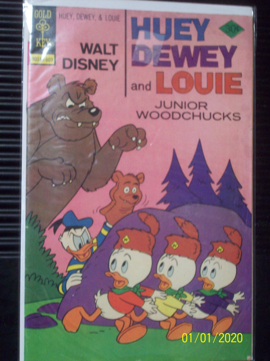 Walt Disney Huey, Dewey and Louie Junior Woodchucks Gold Key #40 Angry ...