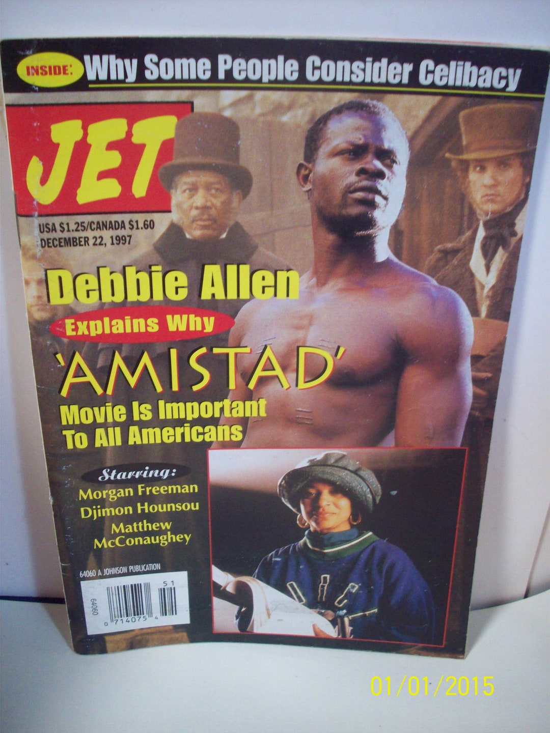 Debbie Allen Explains Amistad Movie Vintage Jet Magazine Dec 22,1997 ...
