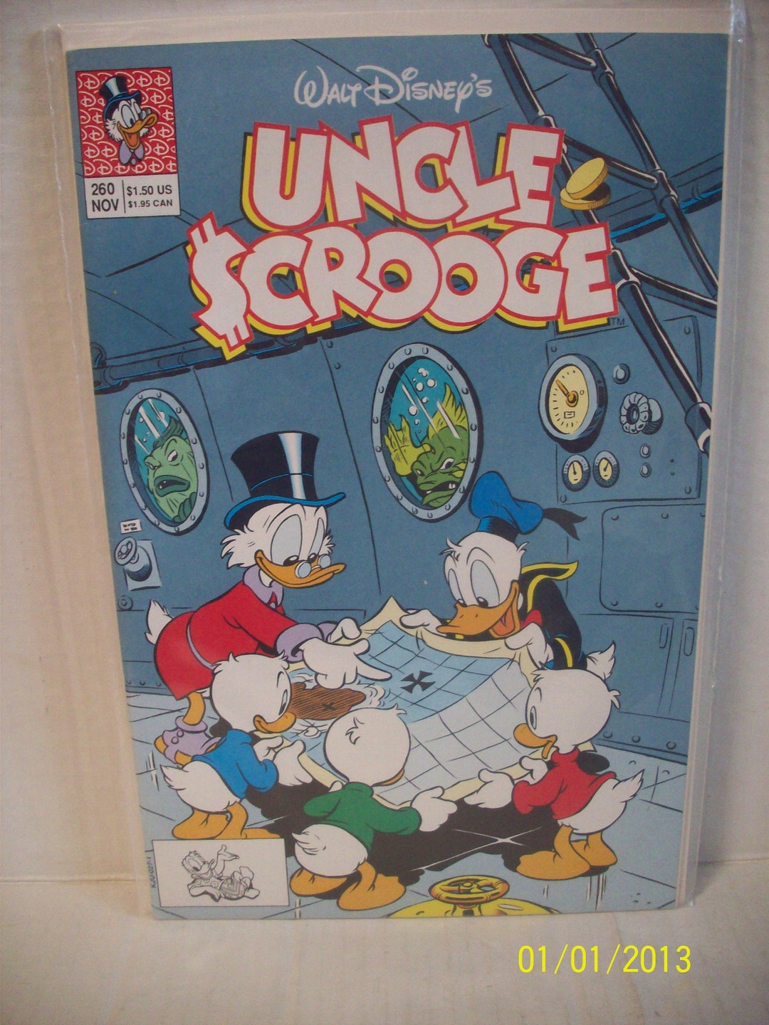 Walt Disney's Uncle Scrooge 260 Scrooge ,donald and Nephews Treasure ...