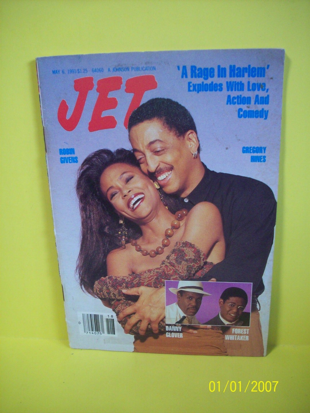 Gregory Hines, Robin Givens on Cover Jet Magazine May 6.1991 Vintage ...