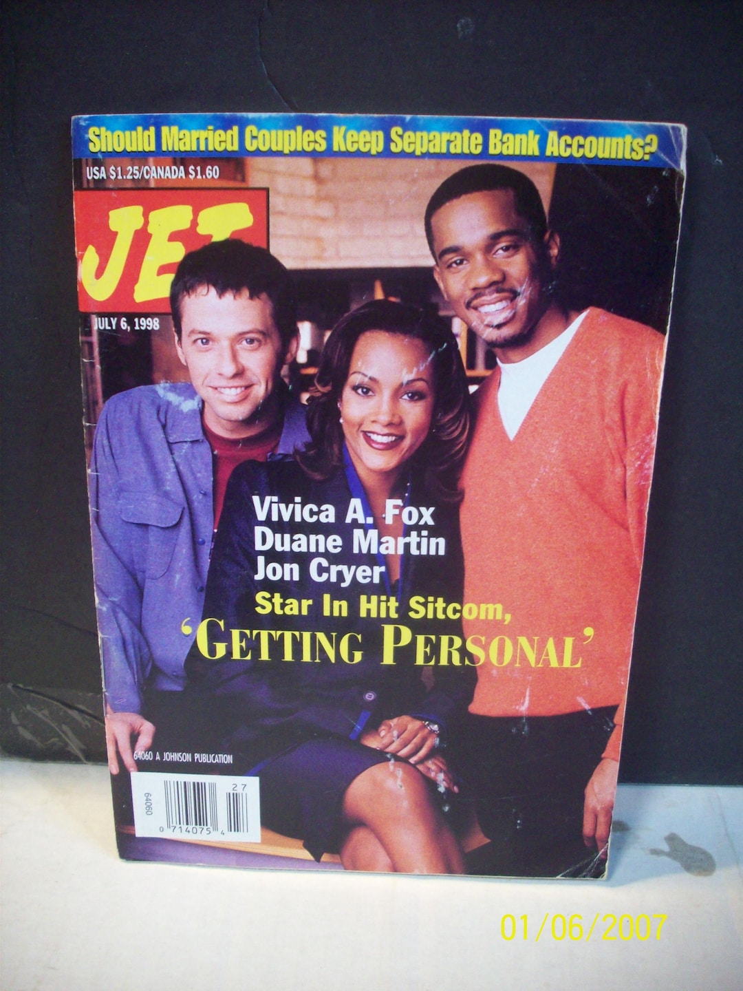 Viveca A Fox Cast Getting Personal TV Show,jet Magazine July 6, 1998 ...