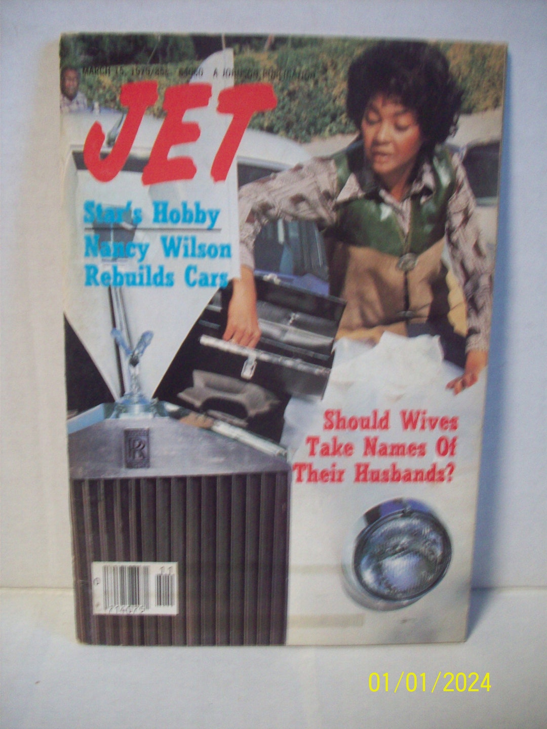 Jet Magazine Nancy Wilson Rebuilds Cars Mar 15,1979 African American ...