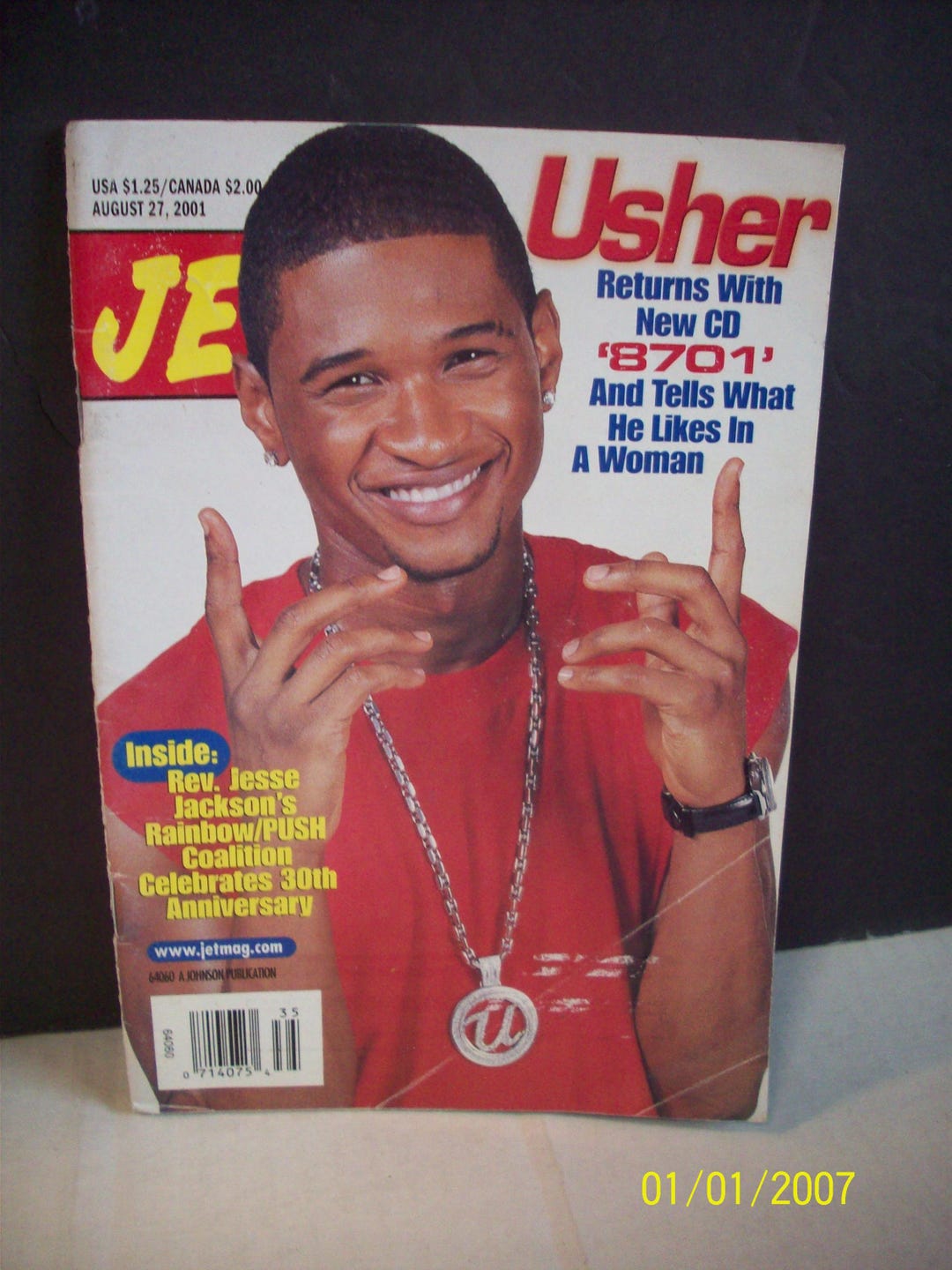 Usher Confessions Jet Magazine March 29,2004 Vintage African American ...