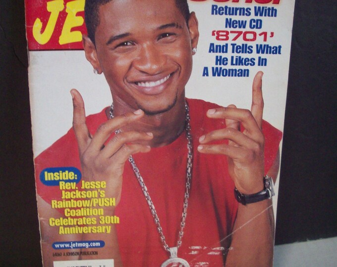 Usher Confessions Jet Magazine March 29,2004 Vintage African American ...