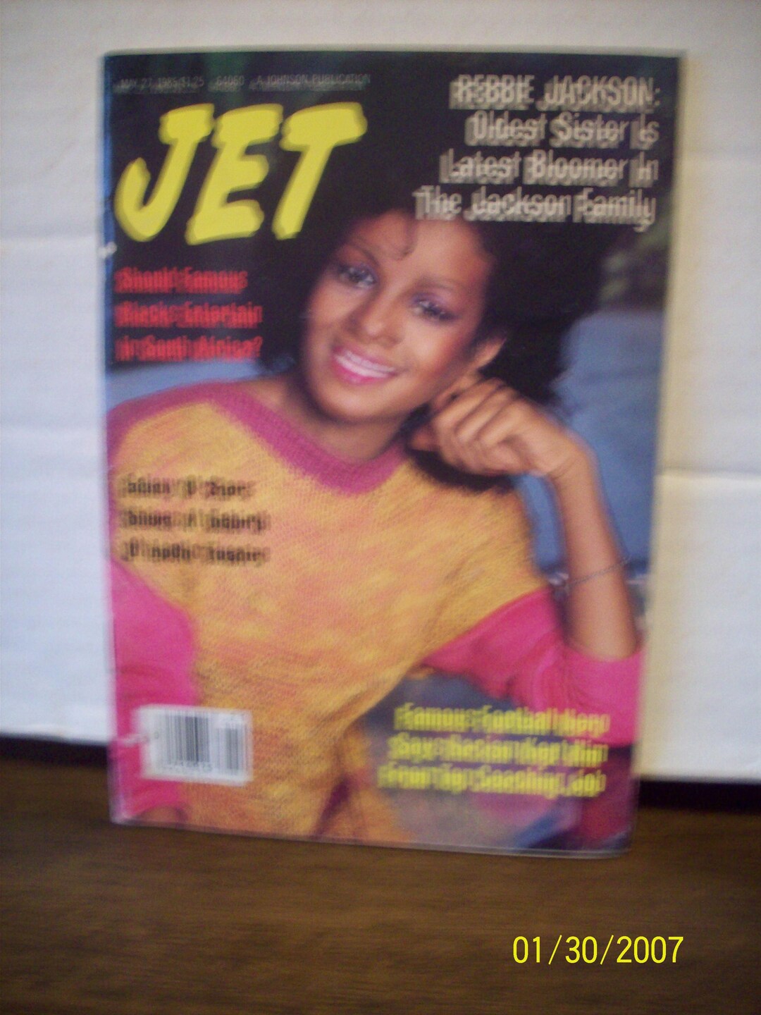 Rebbie Jackson Oldest Jackson Sister Jet Magazine May 27,1985 Vintage ...