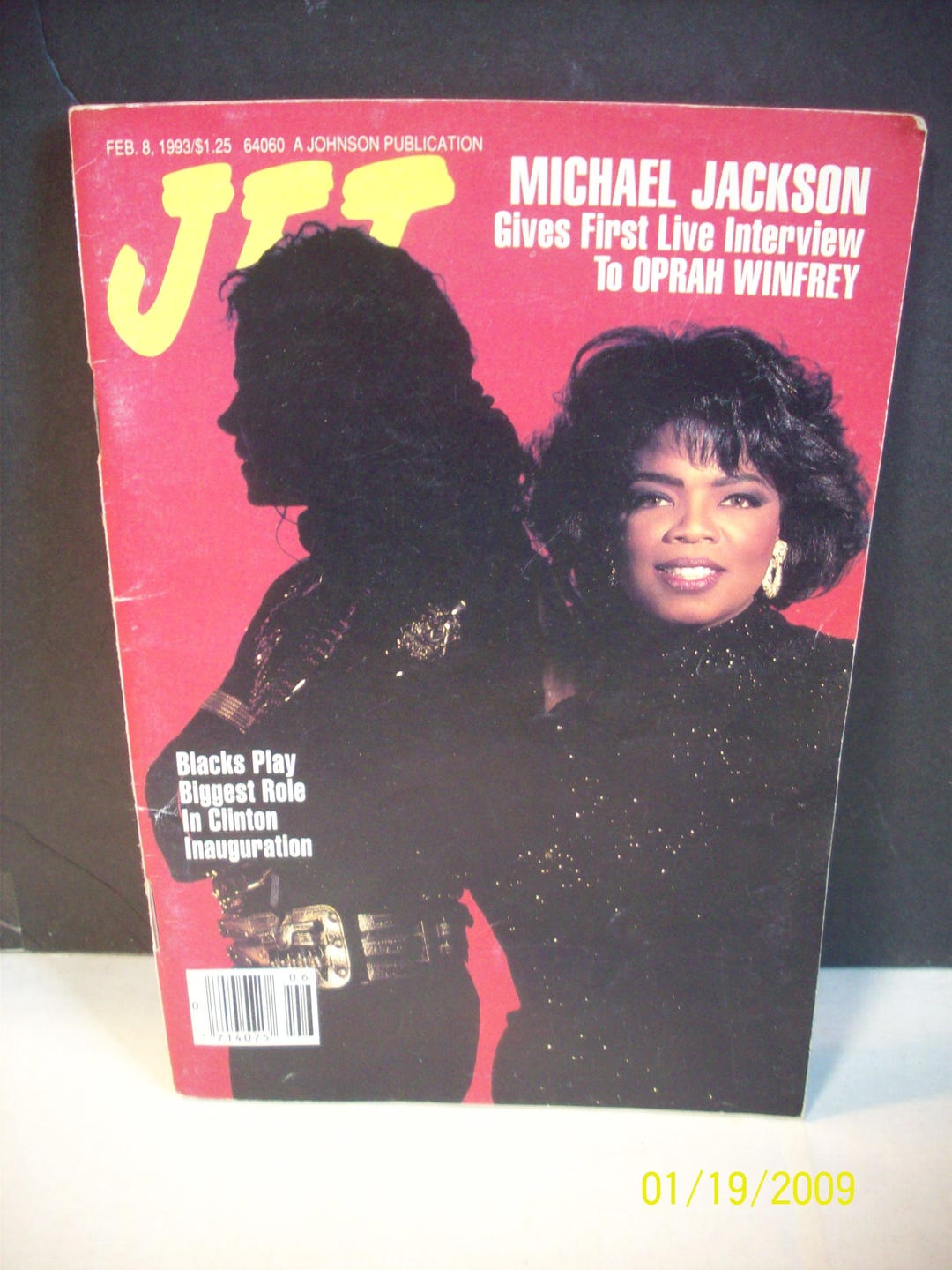 Oprah Winfrey Michael Jackson Inteview Jet Magazine Feb 8,1993 Vintage ...