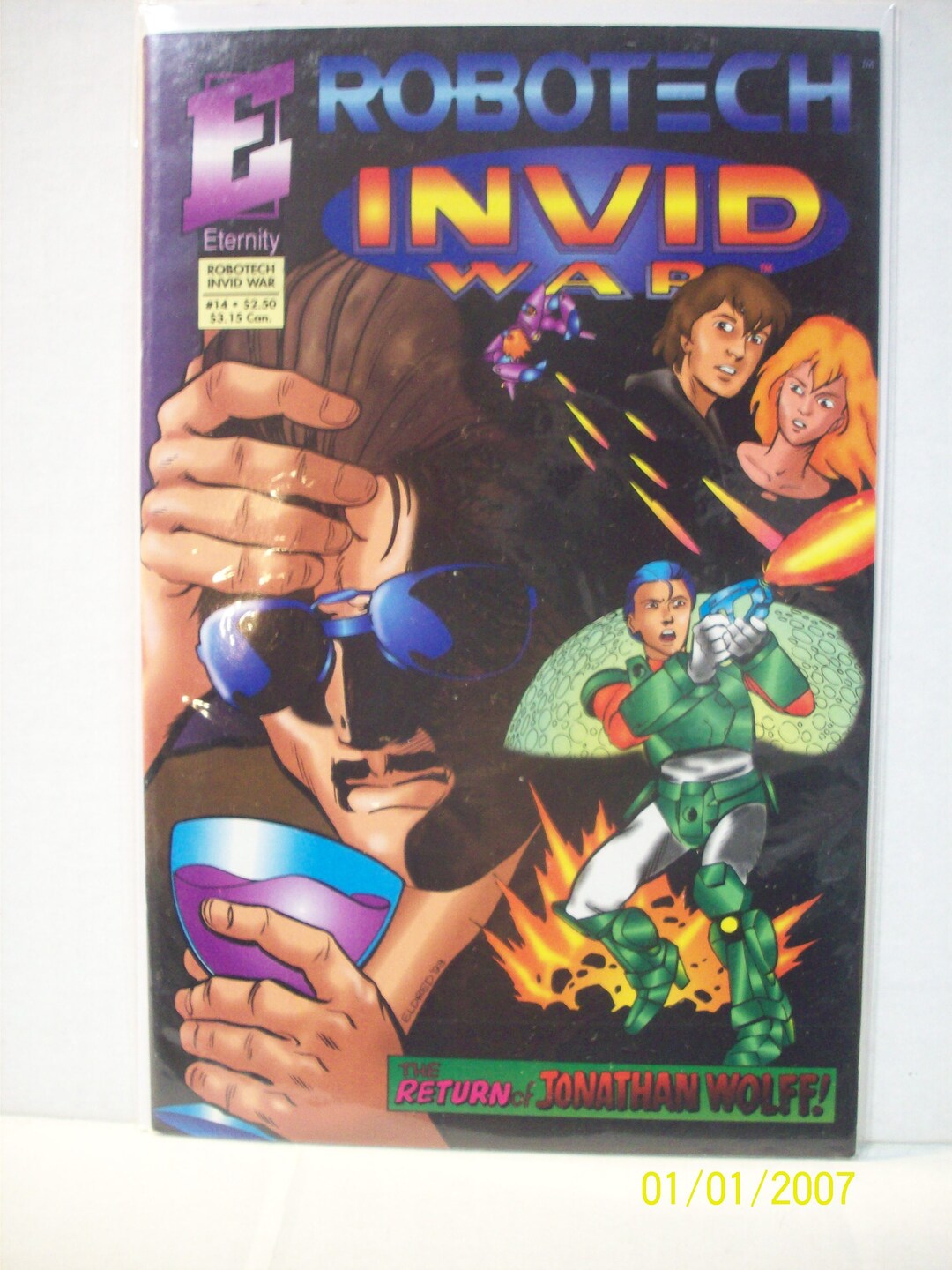 Manga Comics Robotech Invid War #14 Eternity Comics Based on Manga ...