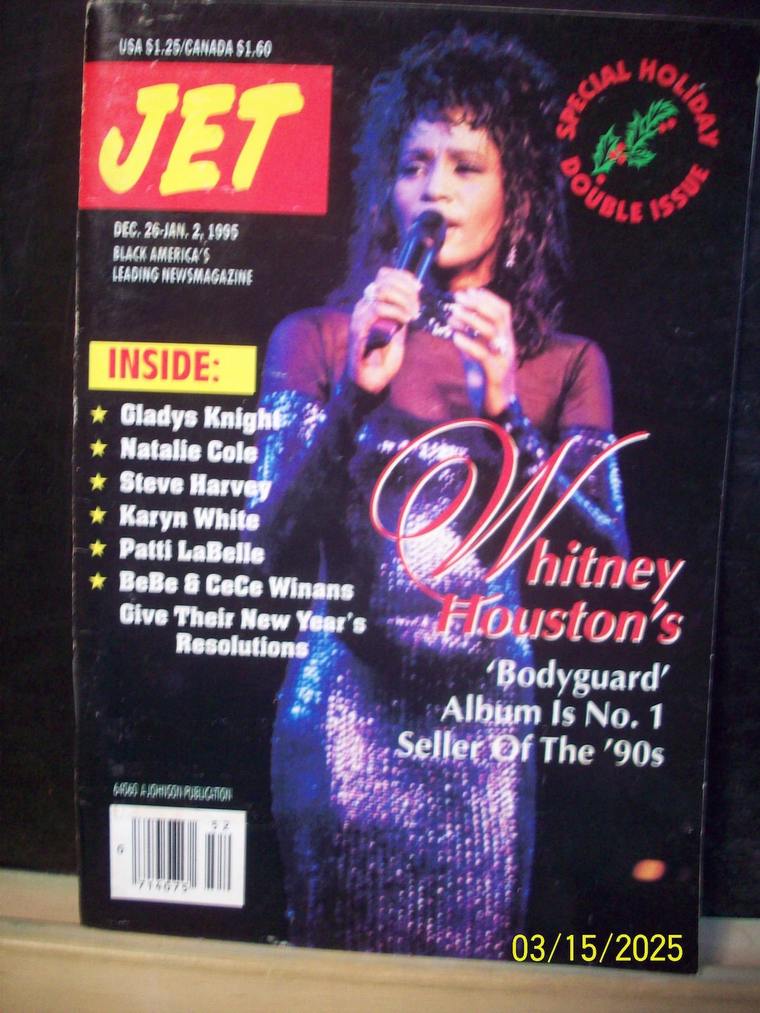 Whitney Houston First USA Tour Jet Magazine Sept 1,1986 Vintage African ...