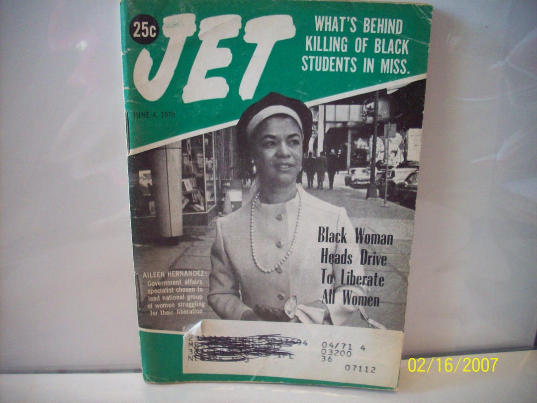 Killing of Black Students in Miss Jet Magazine June 4, 1970 Vintage ...