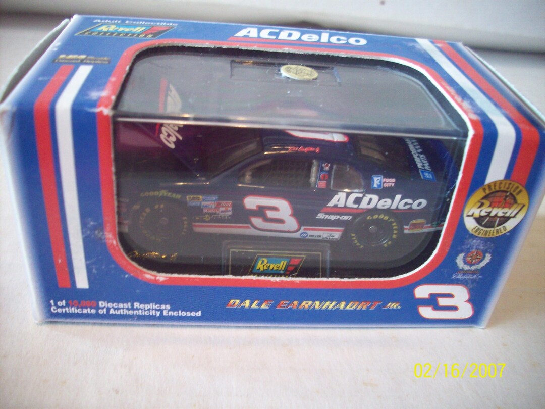 Dale Earnhardt Revell Collection NASCAR Collectible AC Delco #3 Hood ...