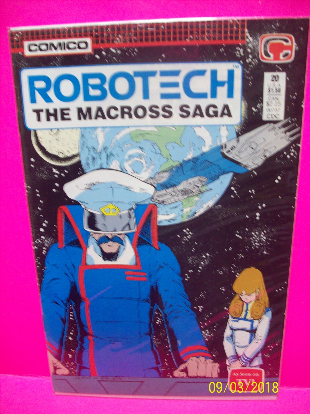 Manga Comics Robotech the Macross Saga #20 Robotech Fleet Vs Zentraedi ...