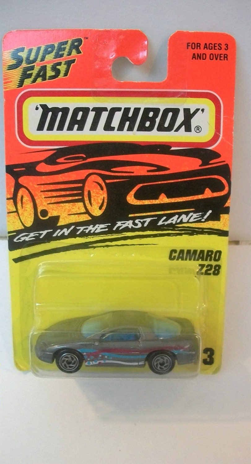 Matchbox Superfast 43 Gray Camaro Z-28 1/64 Scale Diecast Car - Etsy