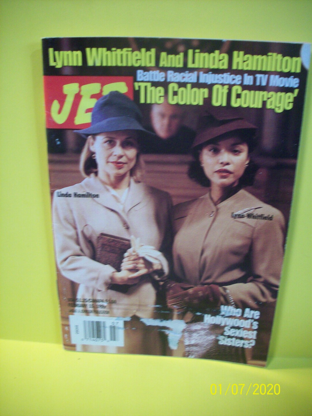 Lynn Whitfield, Linda Hamilton Jet Magazine Feb 15,1999 Vintage African ...