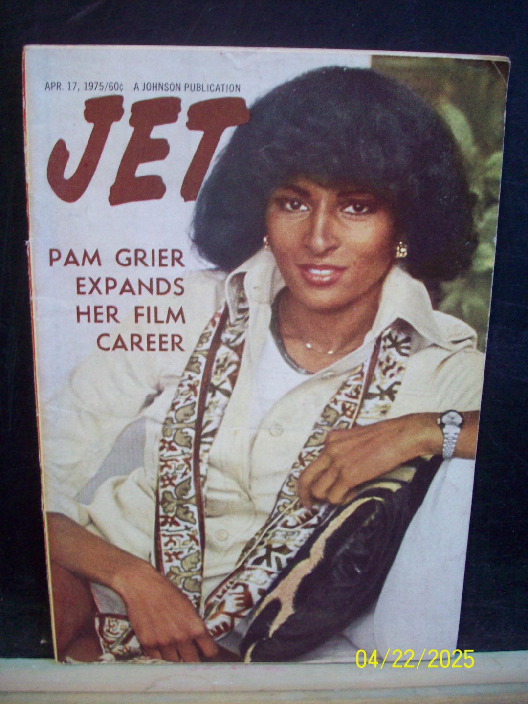 Pam Grier Expands Her Filmcareer Jet Magazine April 17, 1975 Vintage ...