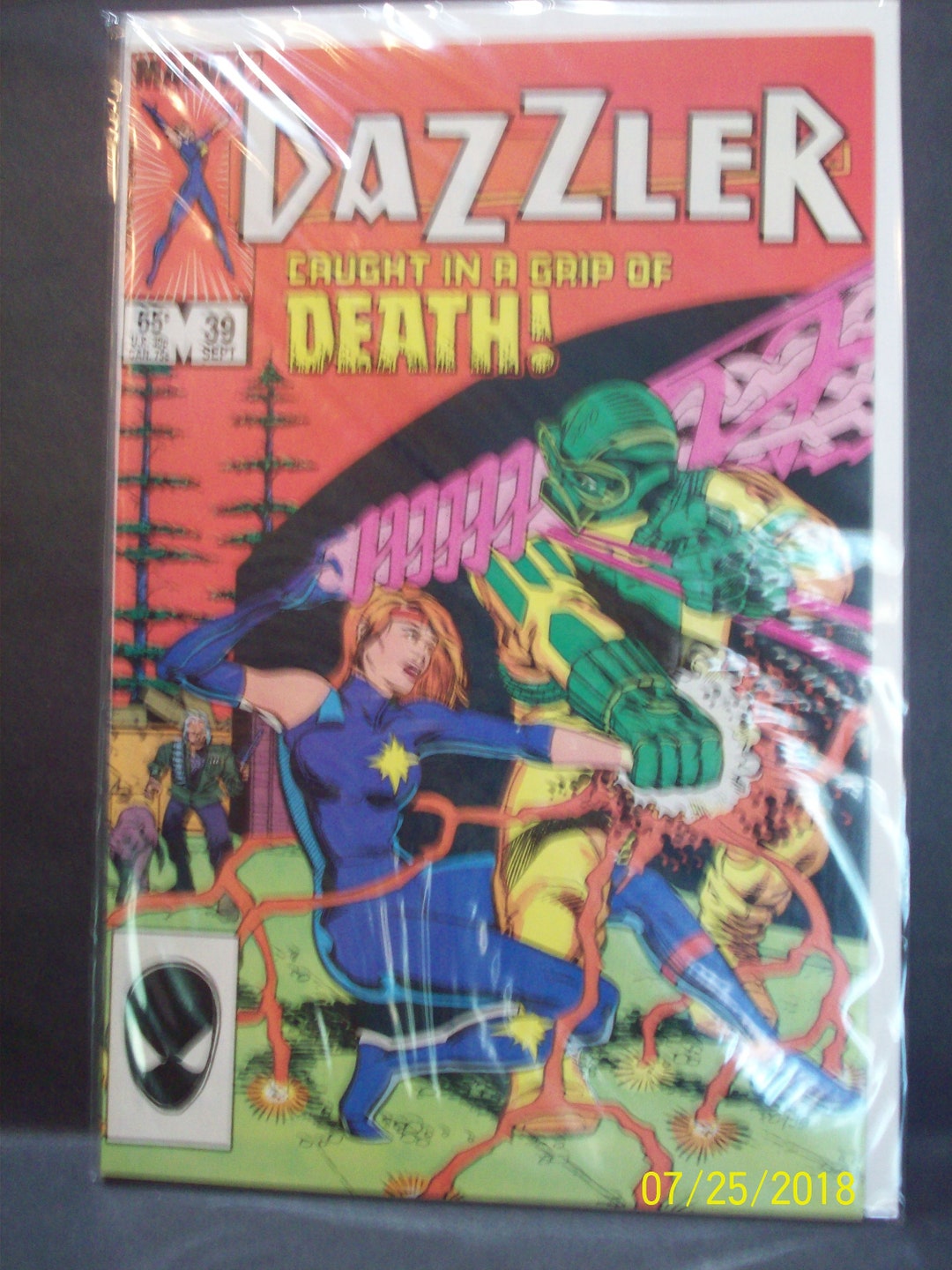 Dazzler #39 Dazzler From X-men Purple Costume -VF-NM Unread Vintage ...