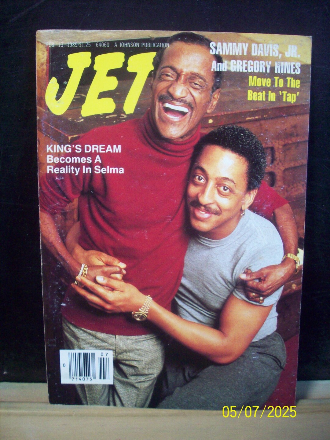 Sammy Davis Jr Gregory Hines Kings Dream Jet Magazine Feb 13.1989 ...