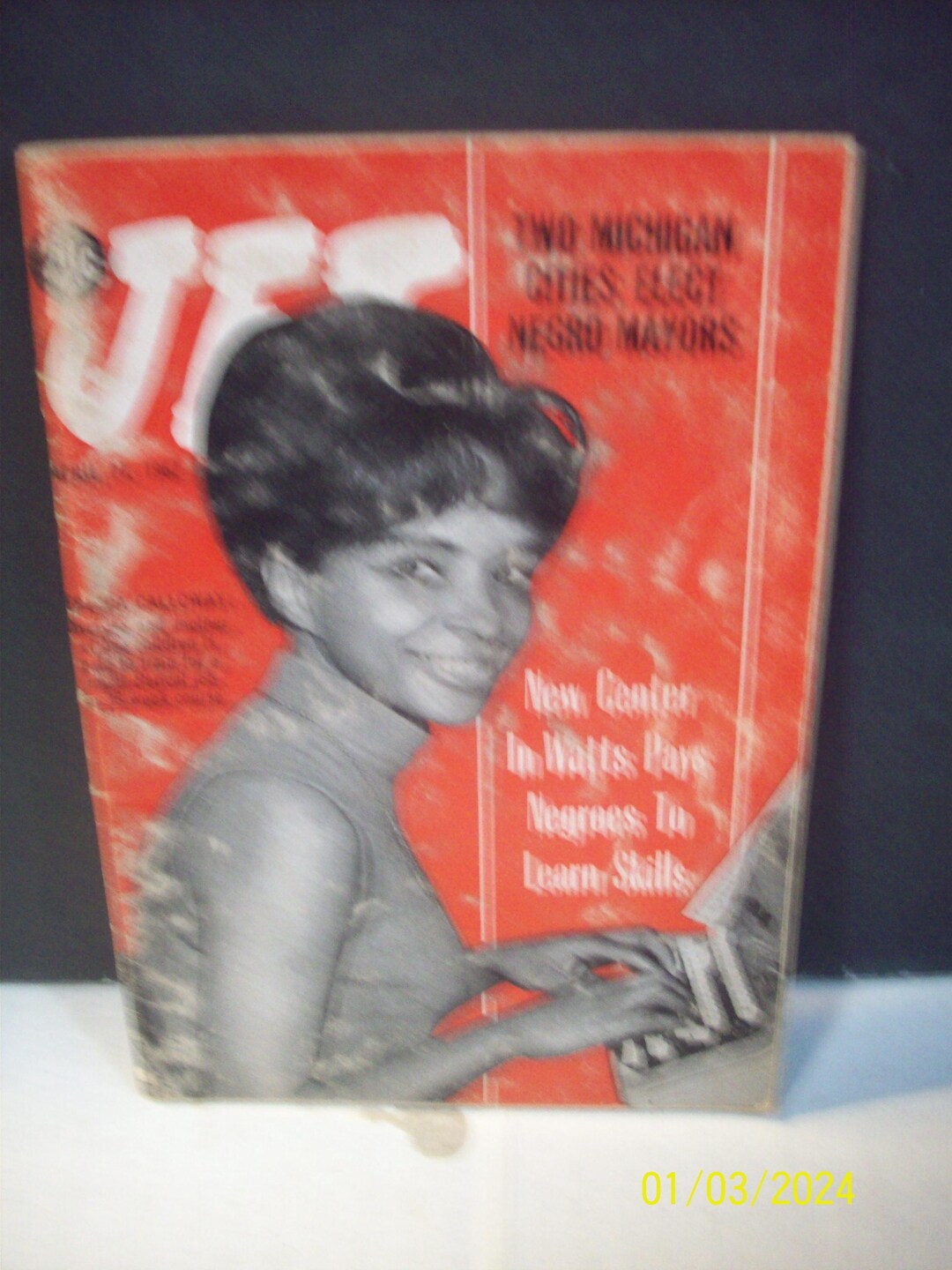 New Center in Watts Jet Magazine April 27,1967 Vintage African American ...