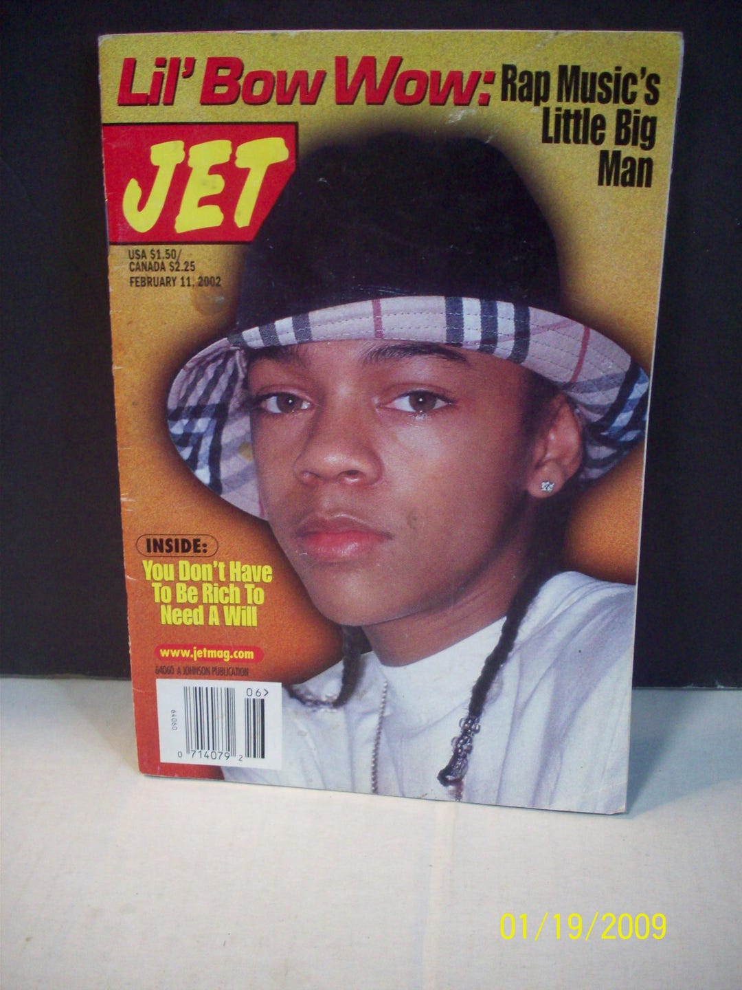 Lil Bow Wow Rapper Jet Magazine Feb 11,2002 Vintage African American ...