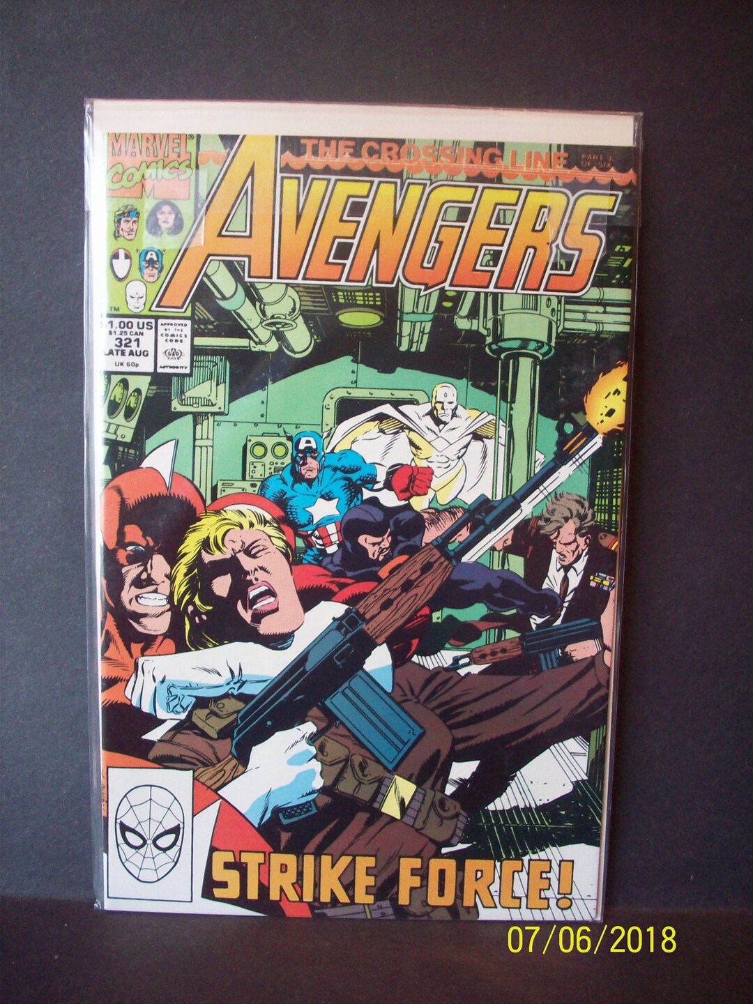 Avengers 321 Strike Force Guest Alpha Flight VF-NM Unread - Etsy