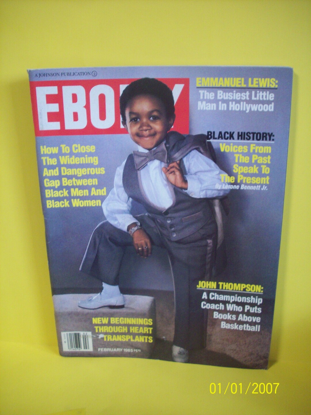 Ebony Magazine Webster Emmanuel Lewis , Black History Feb 1985 African ...