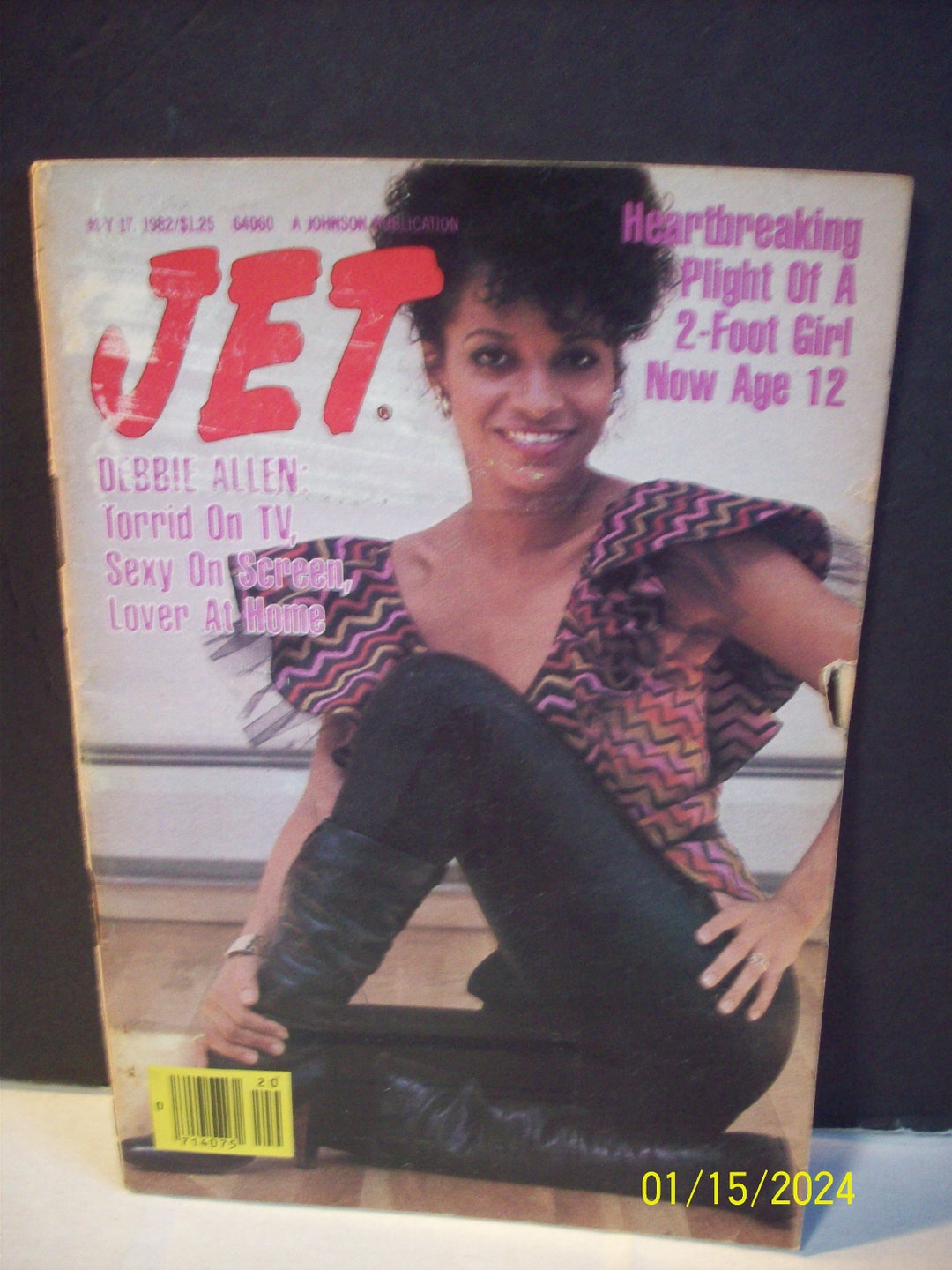 Debbie Allen Sexy on Screen on Cover Jet Magazine May 17,1982 Vintage ...