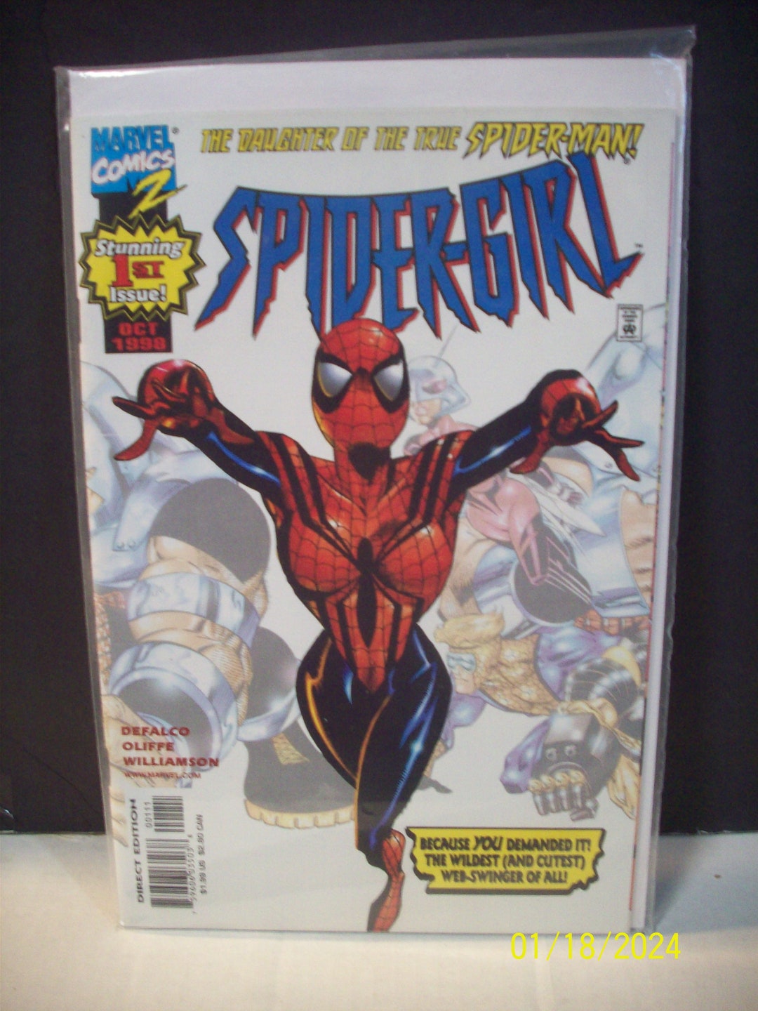 Spider-girl #1 May Parker Daughter of True Spider-man VF-NM Unread Cond ...