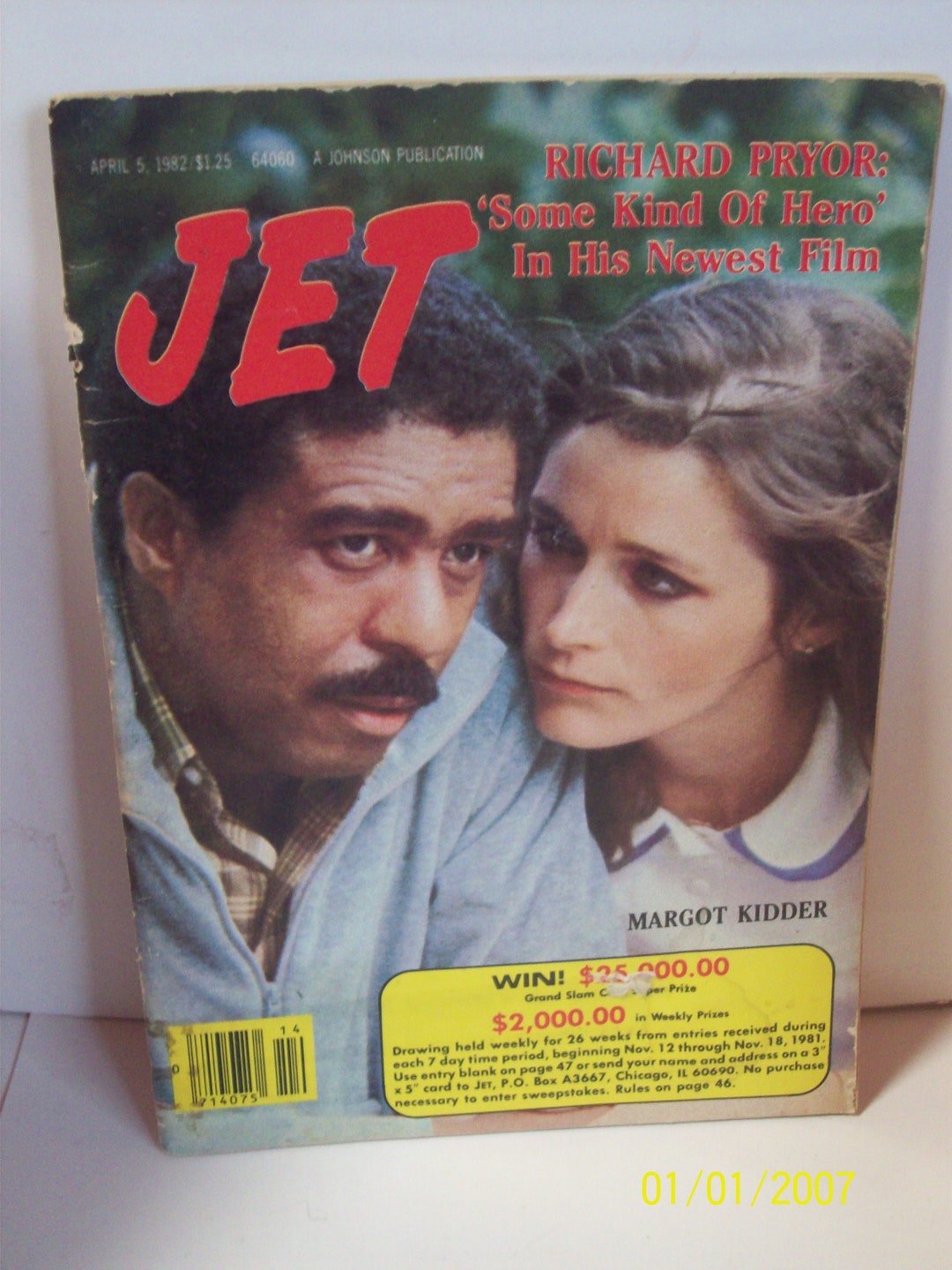 Richard Pryor, Margot Kidder New Movie Jet Magazine April 5,1982 ...
