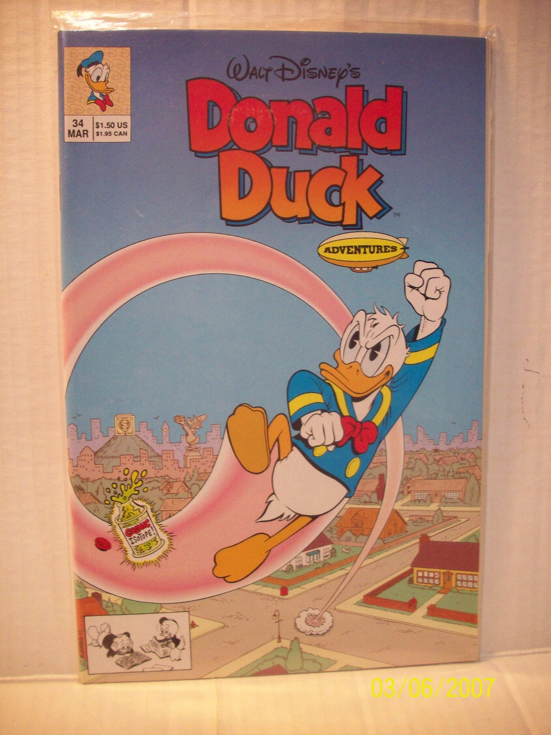 Walt Disney's Donald Duck Adventures 34 Donald Duck - Etsy
