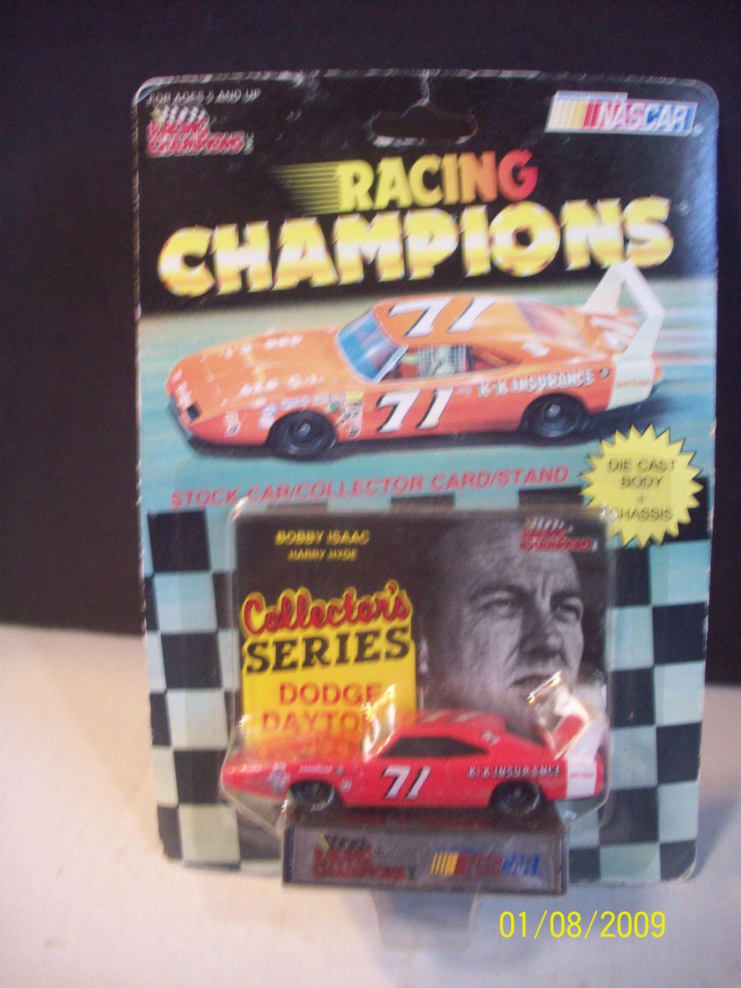 NASCAR Legends Bobby Isaac/harry Hyde Dodge Daytona #71 1992 Racing ...