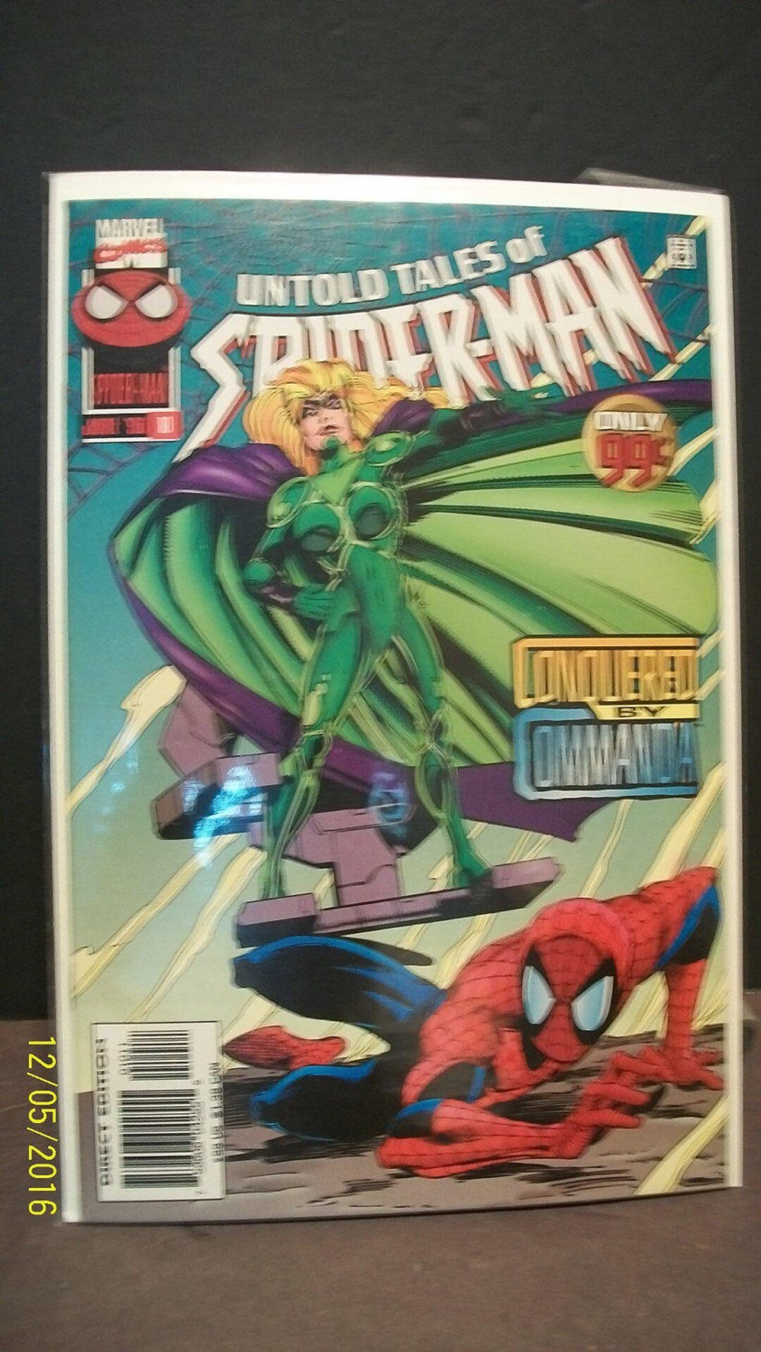 Spider-man Untold Tales 10 Conquered by Commanda VF-NM Unread Condition ...
