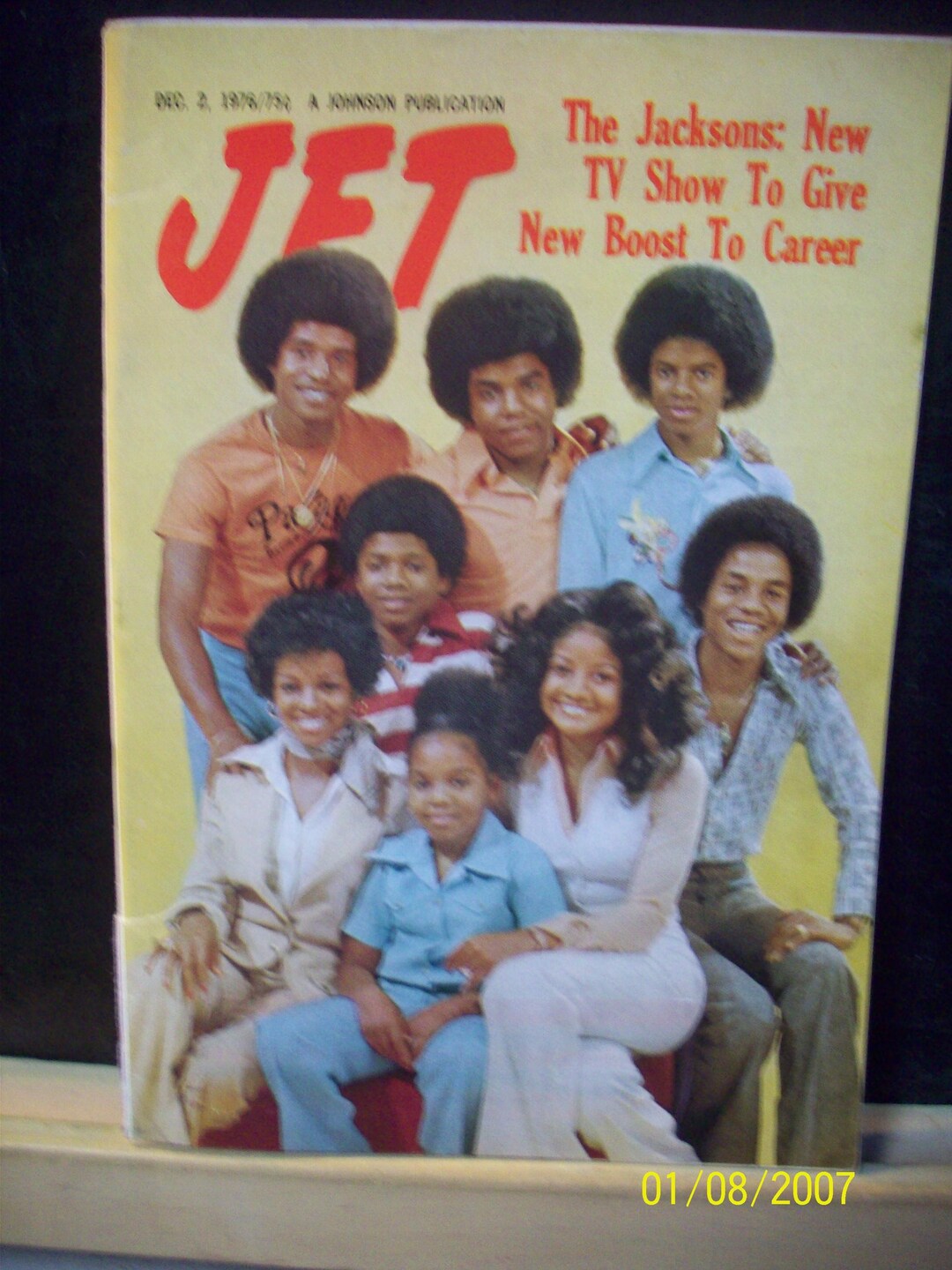 Jacksons New Tv Show Jet Magazine Dec 2.1976 Vintage African American ...