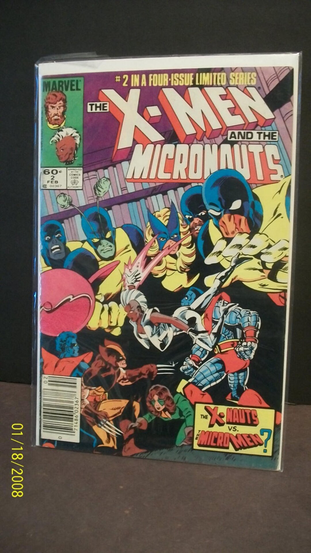 X-men and the Micronauts #2 of Four Issue Limited Series Good-vg ...