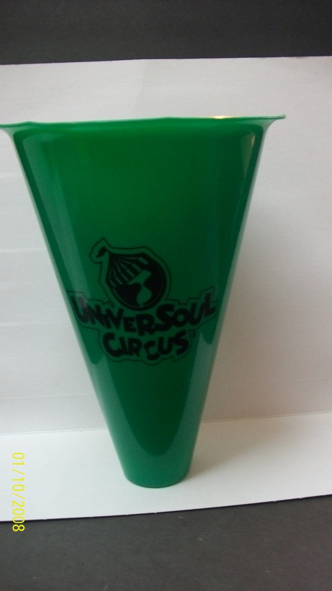 African American Circus 1990s Universoul Circus Green Plastic Megaphone ...