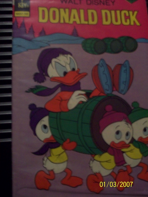 Walt Disney Donald Duck Gold Key 181 Donald Duck in Barrel | Etsy