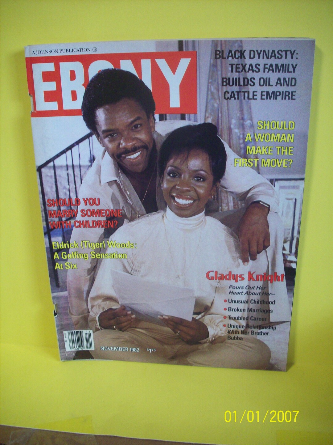 Vintage Ebony Magazine Gladys Knight and Brother Nov 1982 African American News,,fashion Great ...