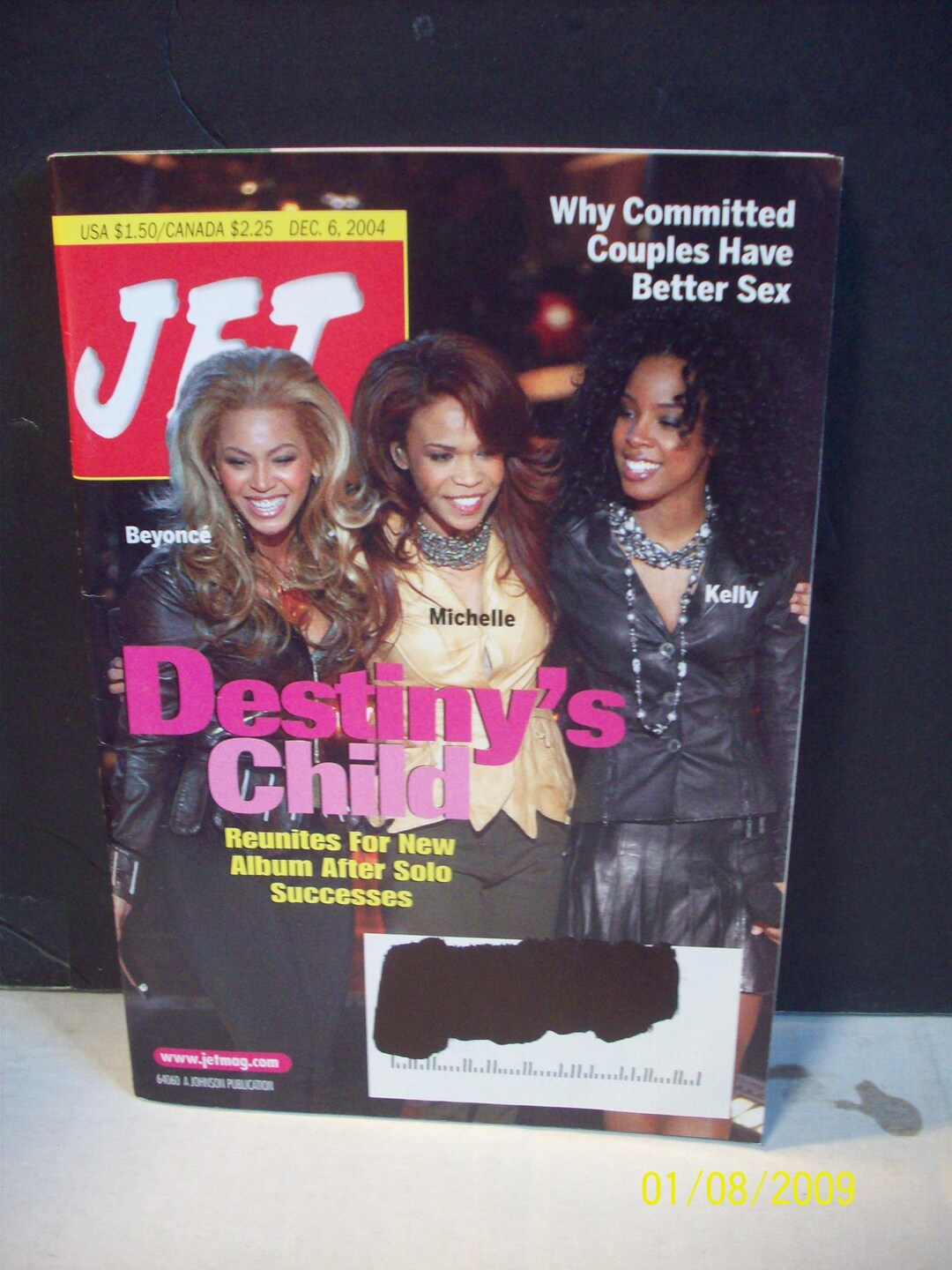 Destiny's Child Reunites Jet Magazine Dec 6,2004 Vintage African ...