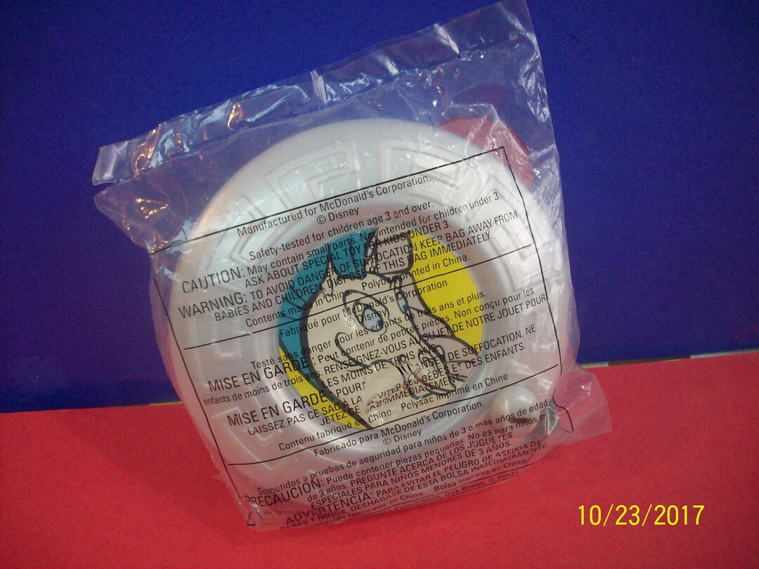Disney Hercules Whistling Discus Pegasus Toy Sound Disc New in Sealed ...