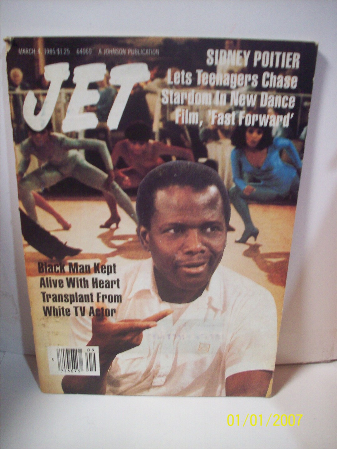 Sidney Poitier New Dance Film Fast Forward Jet Magazine March 4,1985 ...