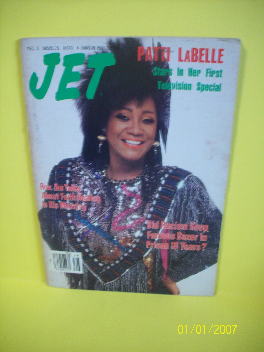 Patti Labelle 1st TV Series Jet Magazine Dec2,1985 Vintage African ...