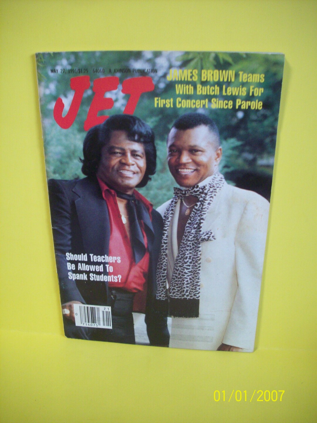 James Brown Butch Lewis Jet Magazine May 27,1991 Vintage African ...
