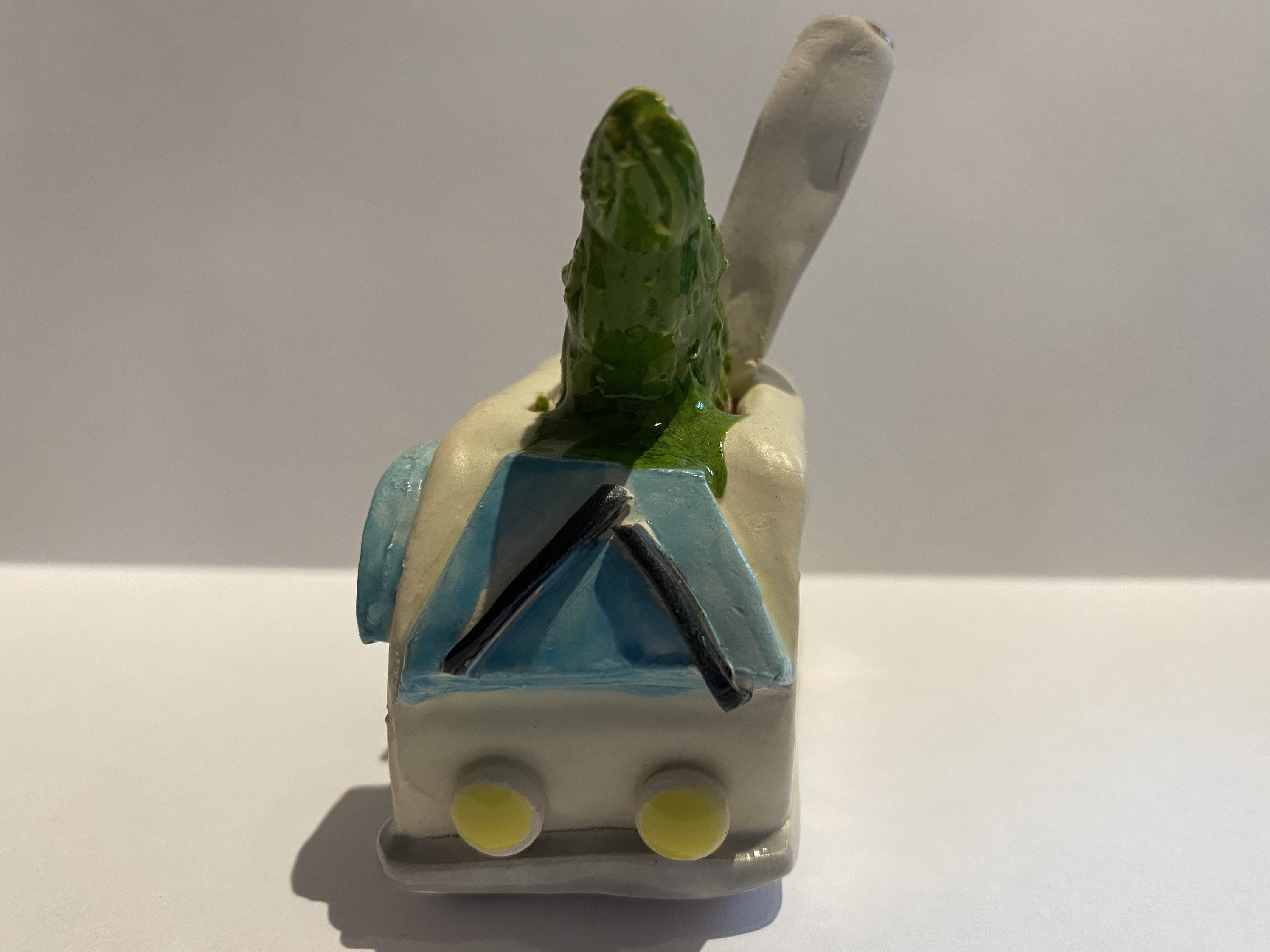 Ceramic Van, Ceramic Caravan, Cute House, Handmade Ceramic, Miniature ...