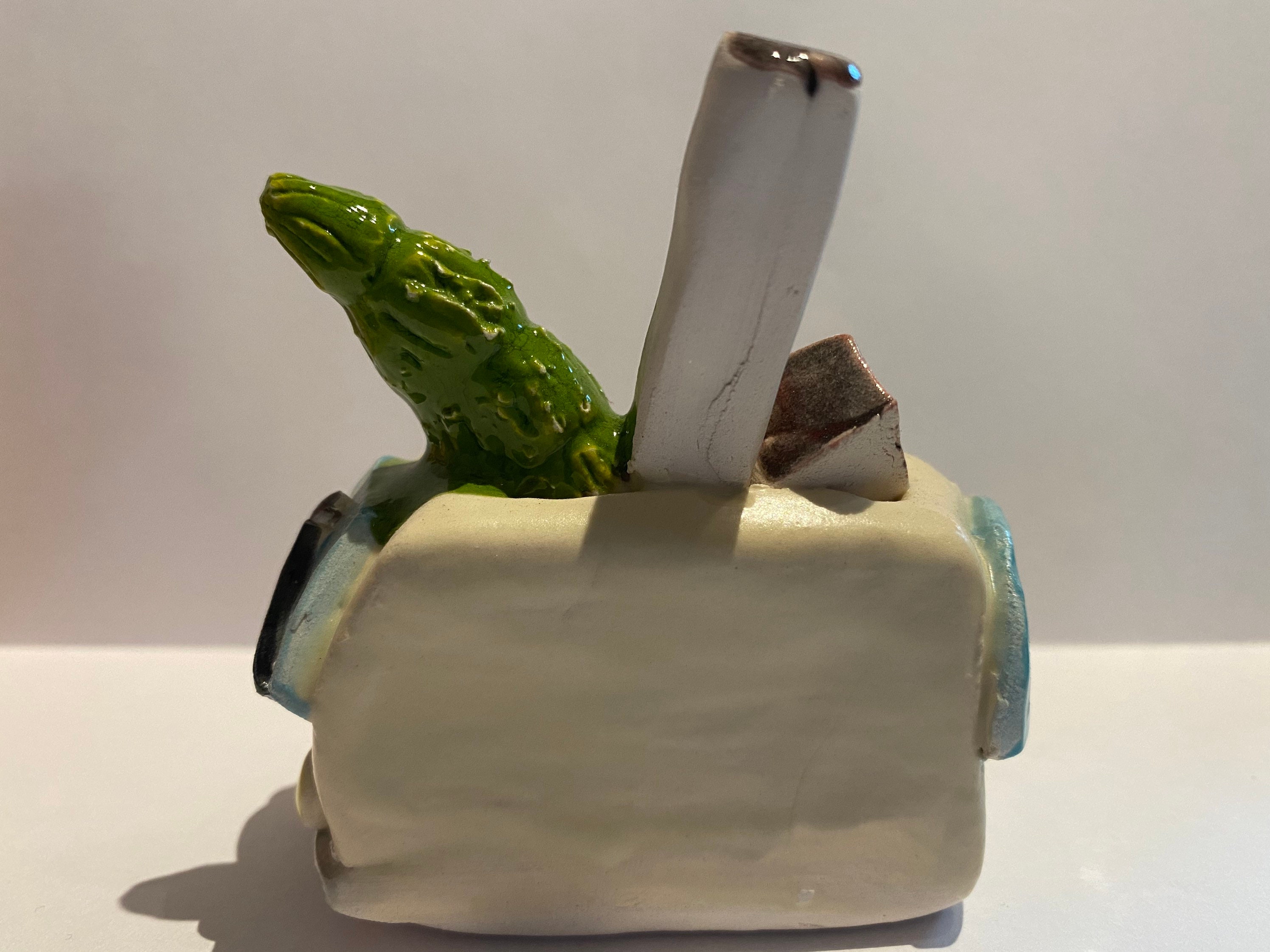 Ceramic Van, Ceramic Caravan, Cute House, Handmade Ceramic, Miniature ...