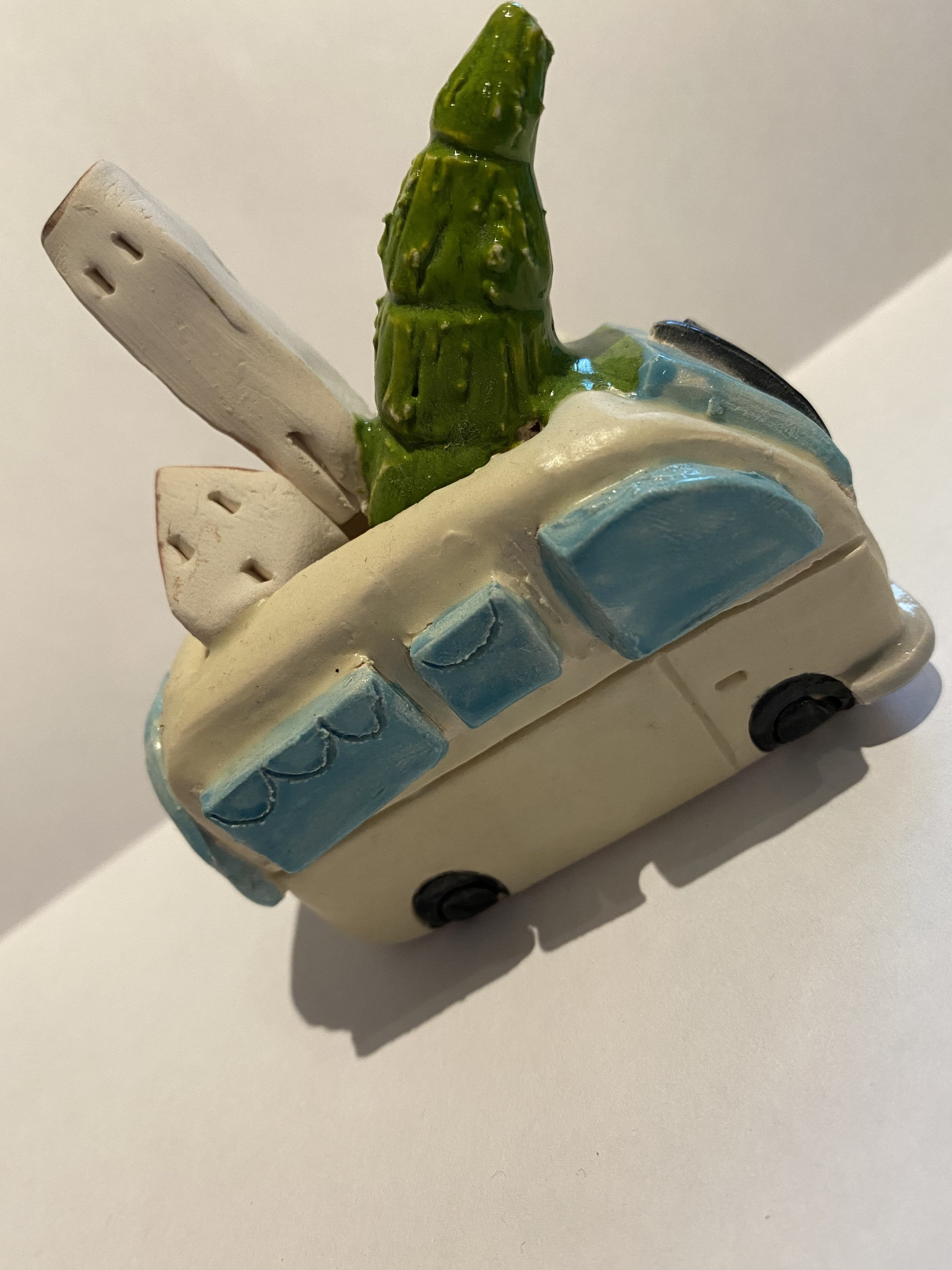 Ceramic Van, Ceramic Caravan, Cute House, Handmade Ceramic, Miniature ...